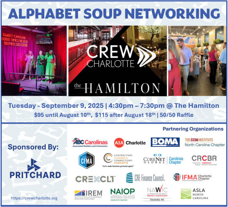 CREW Charlotte’s Alphabet Soup Event 2025: The ABC’s of Networking ...